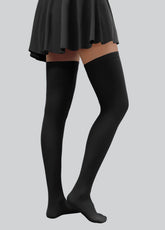 Spandex Thigh-High Stockings with Silicone Leg Grippers