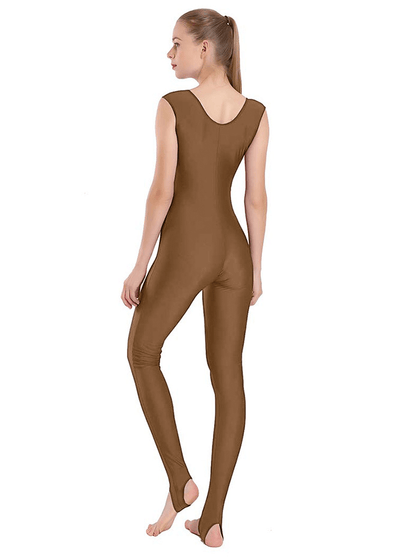 Womens Tank Unitard with Stirrup